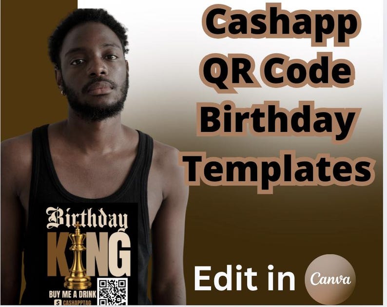 Custom Birthday Cashapp Tag Template – Easy & Fun Gifting Idea | Shirt ...