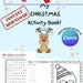 Christmas Activity Book: 100 Pages, Letter to Santa (digital Download ...