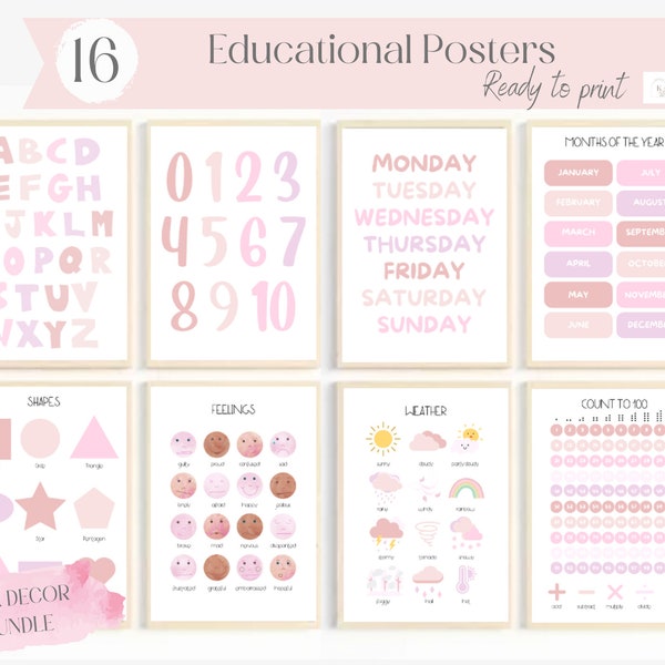 Pink Posters - Etsy