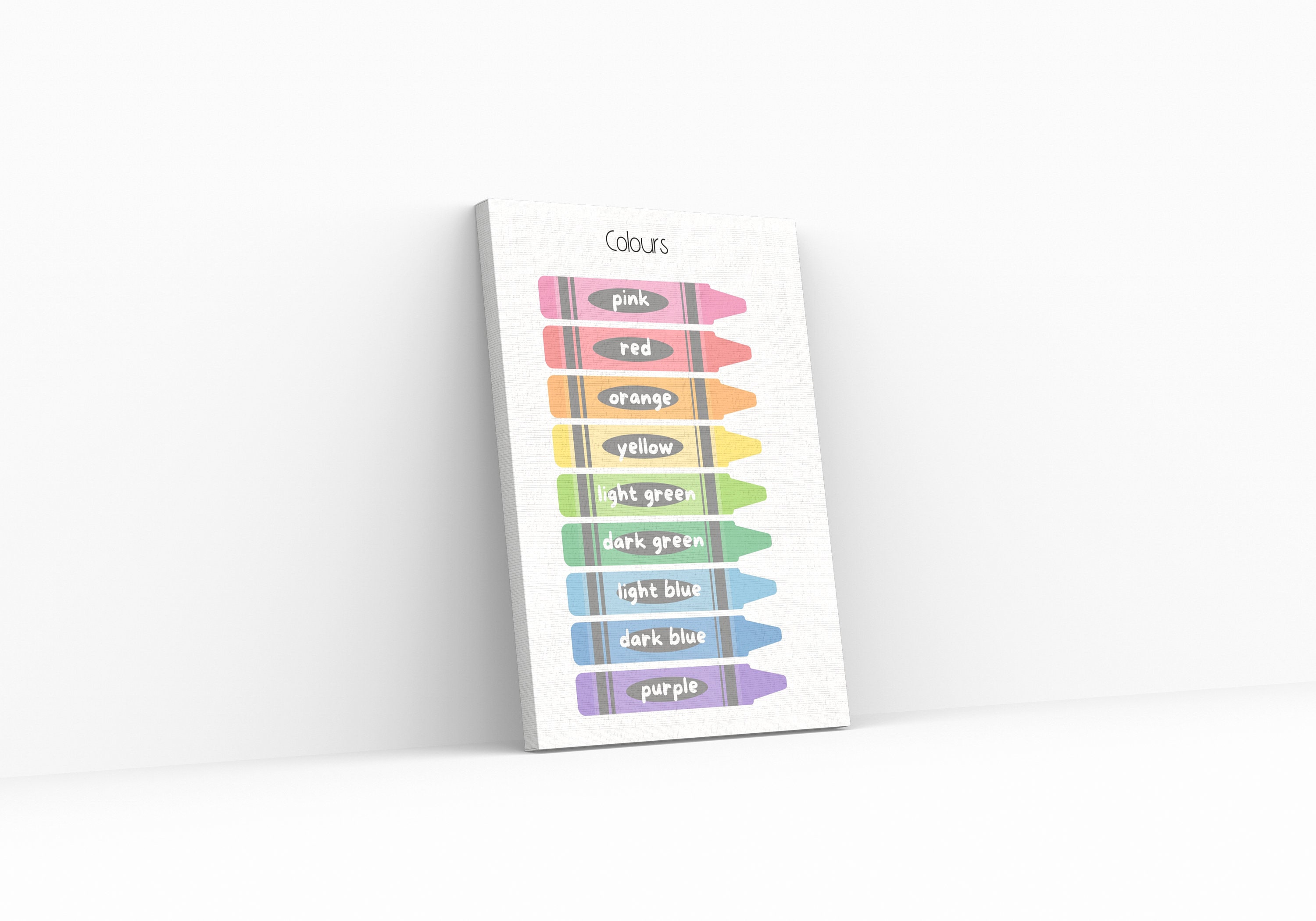 Pink Educational Digital Posters BUNDLE - Etsy