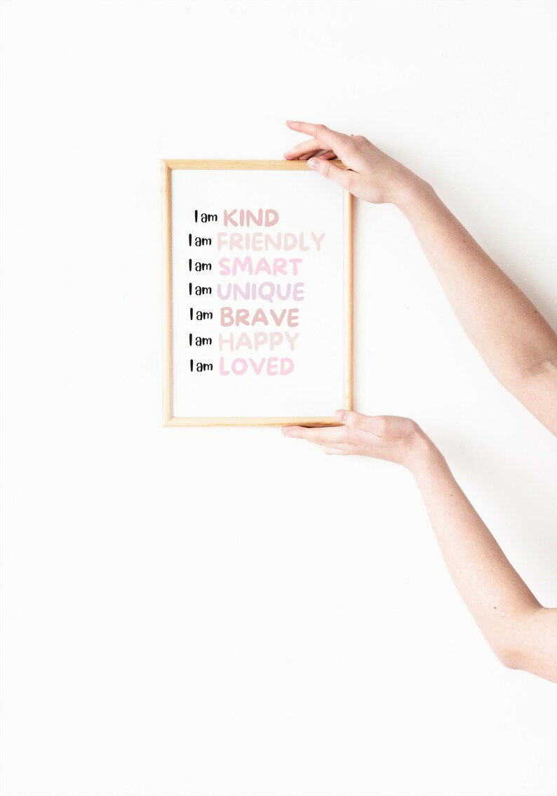 Pink Educational Digital Posters BUNDLE - Etsy