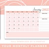 2023 Year Calendar | Instant Digital Download - Etsy
