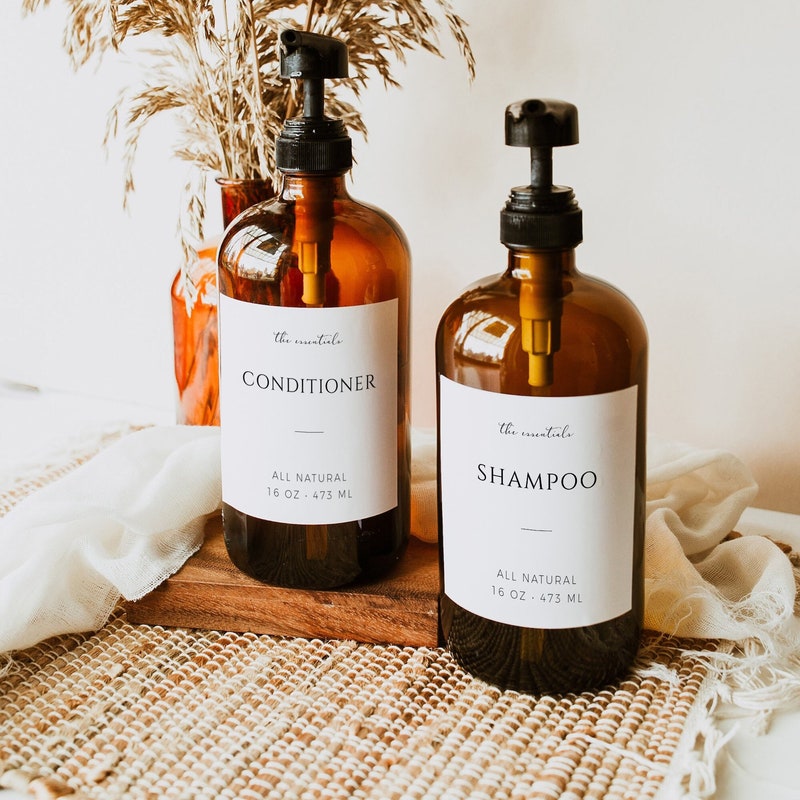 Shampoo Bottles - Etsy