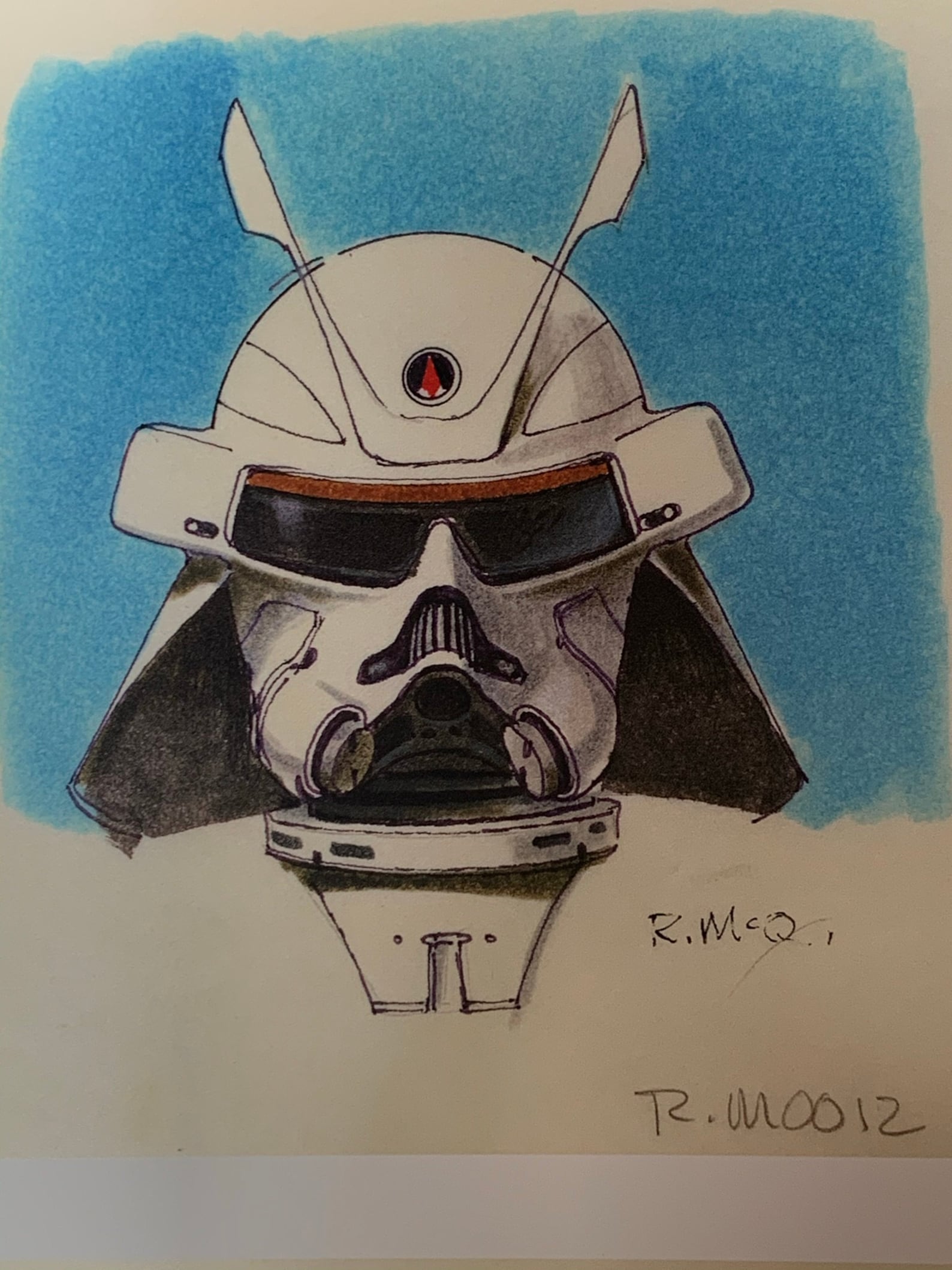 Ralph Mcquarrie Snowtrooper Commander Helmet 'concept - Etsy