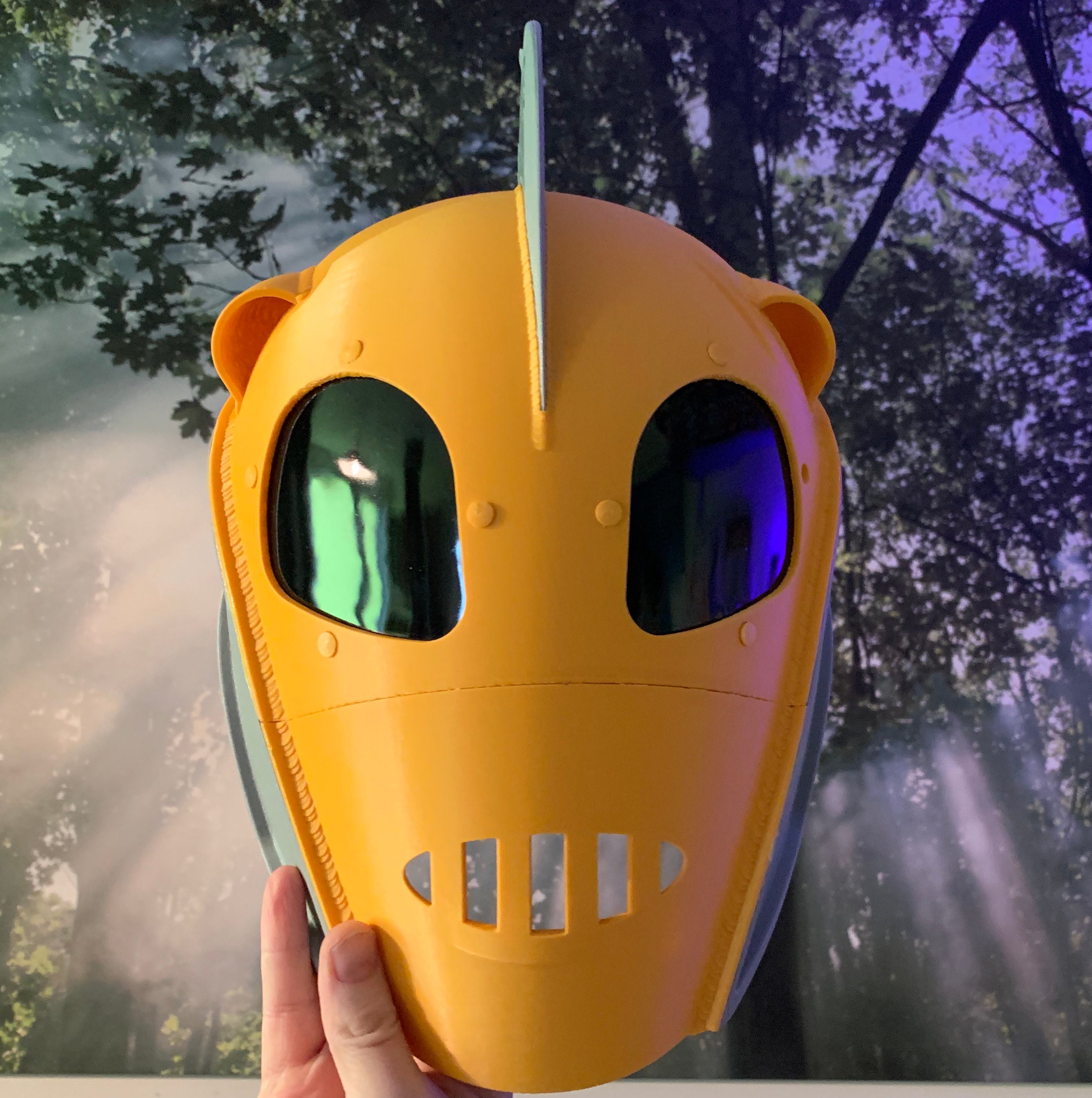 Rocketeer 3D Printable Helmet, Including Plaster Molds for Lens ...