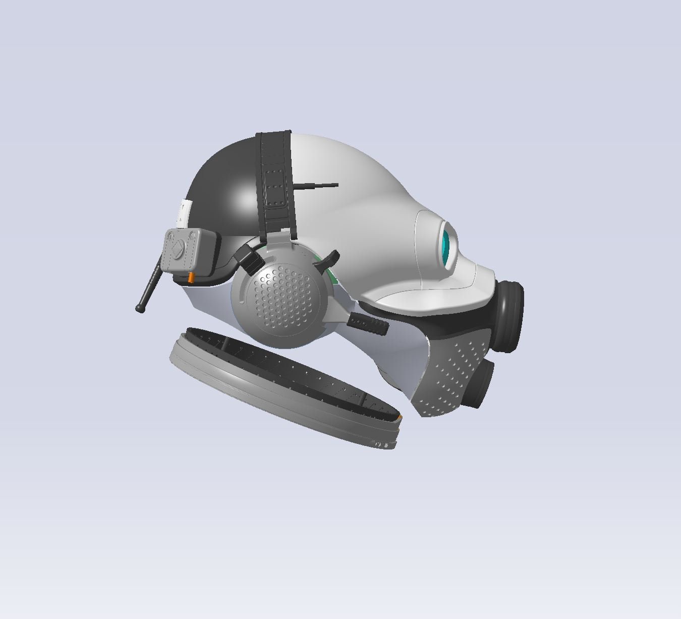 Half-life Alyx Combine Soldier Helmet 3D Print Files - Etsy