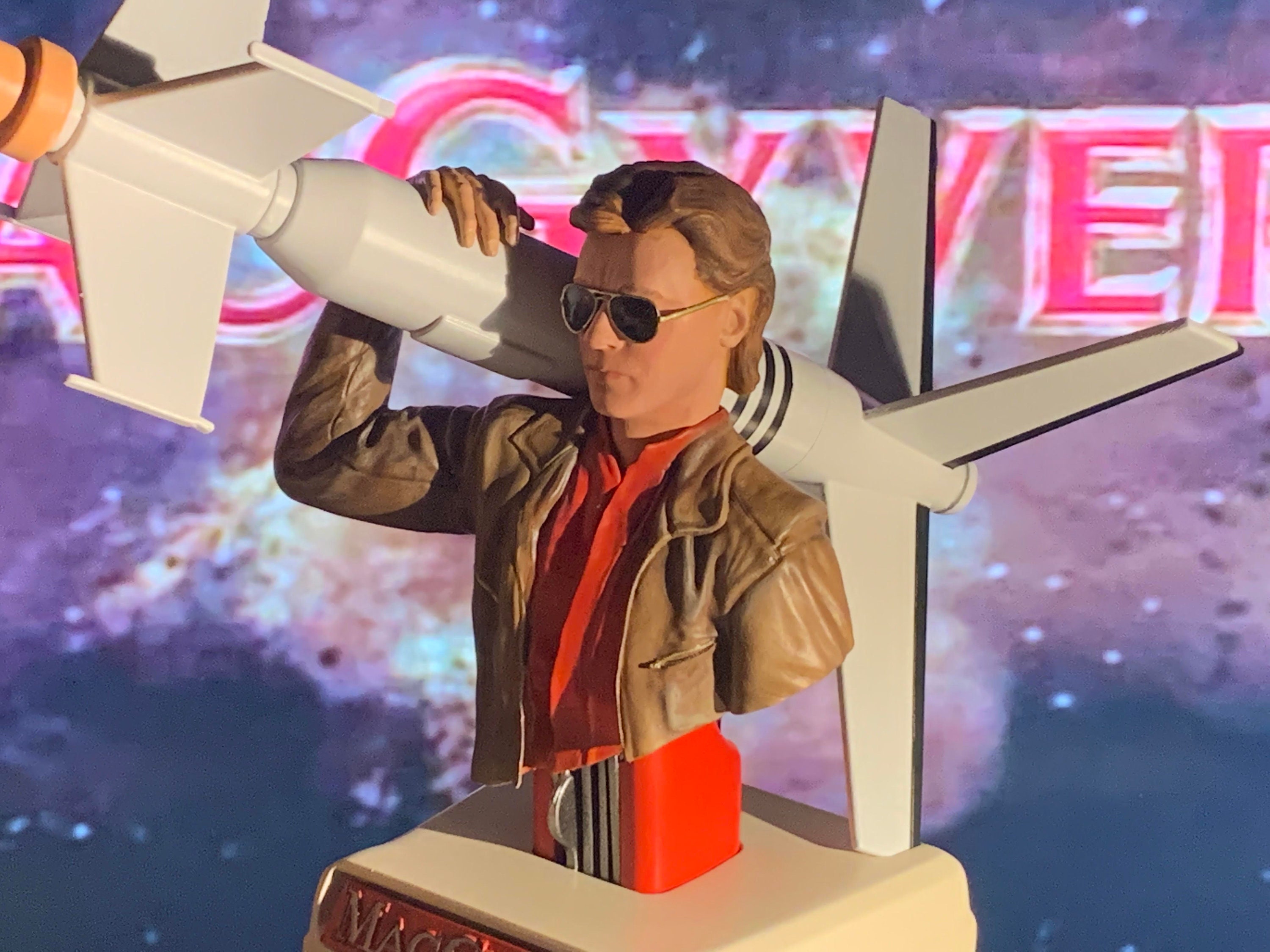 Sixth Scale Macgyver Bust - Set of 9 Stl-files for 3d Printing - Etsy