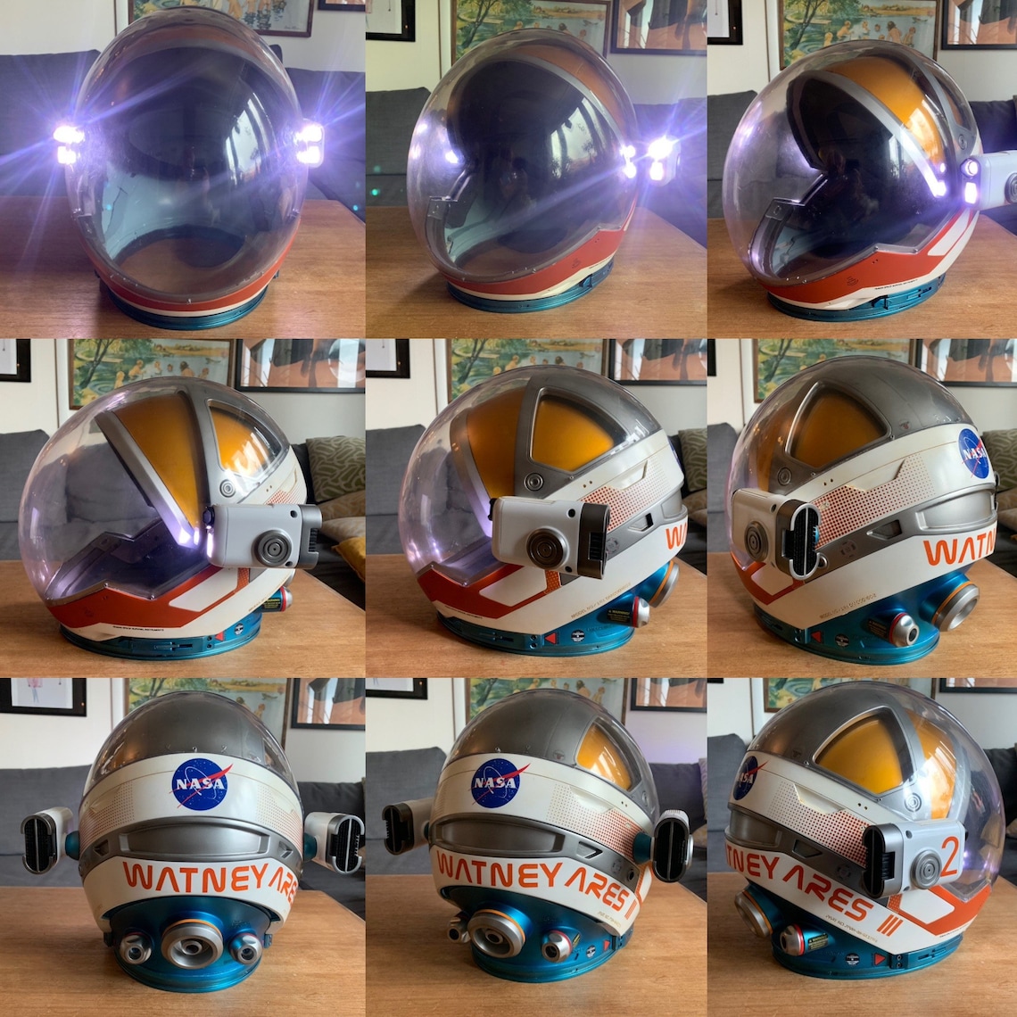 3D models of the EVA helmet from 'The Martian' | Etsy