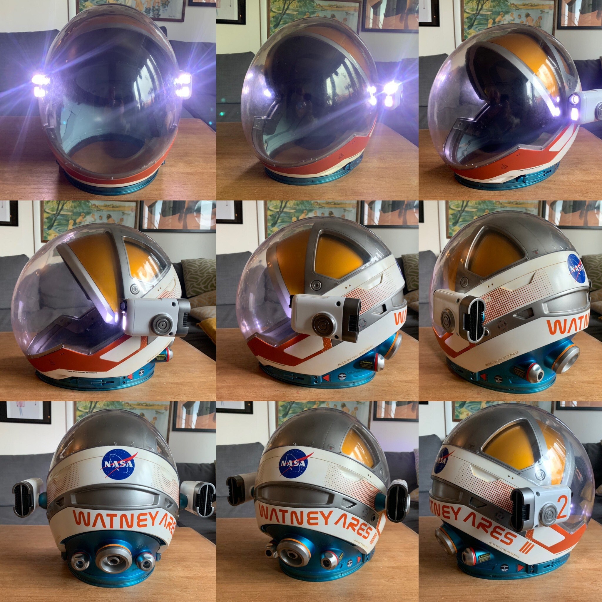 3D Models of the EVA Helmet From 'the Martian' - Etsy Australia