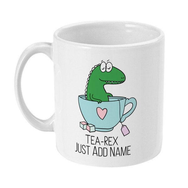 Tea Rex - Etsy