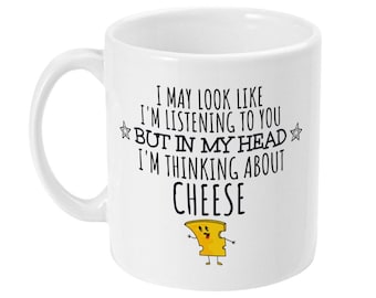 Big Cheese Coffee Mug Love Shredded Sliced Melted Cheese - Etsy