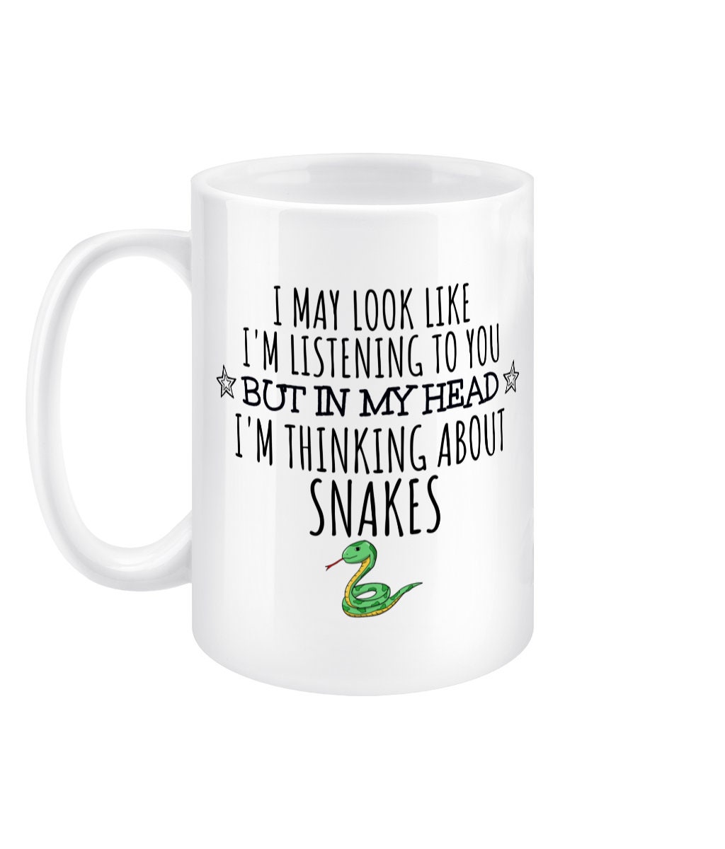 Snake Gift Snake Mug Funny Snake Gifts Snake Gifts for Him - Etsy