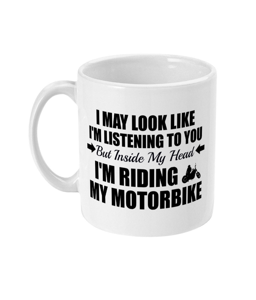 Funny Motorcycle Mug, Riding Motorbike Gift - Etsy