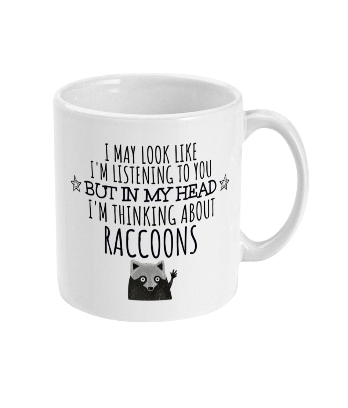 Raccoon Gift Raccoon Mug Raccoon Lover Gift Funny Raccoon - Etsy