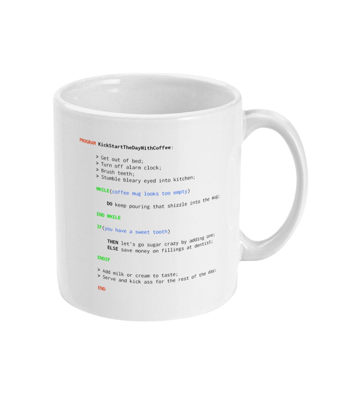 Coffee Code Make Coffee Computer Programmer Mug Coder Gift | Etsy UK