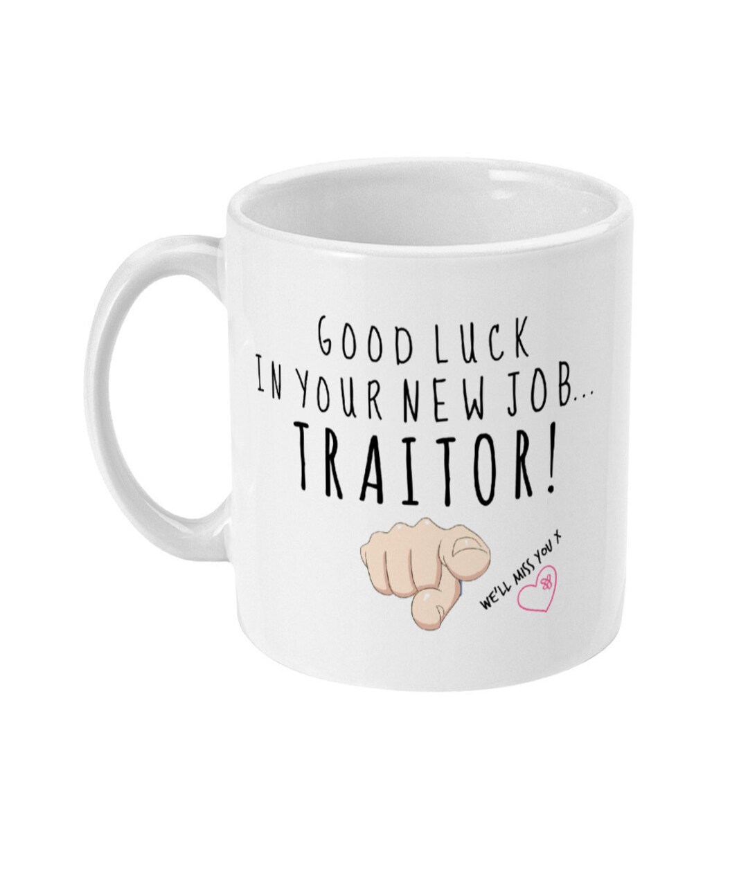 Traitor Mug, Work Leaving Gift, Good Luck in New Job, Funny Leaving ...