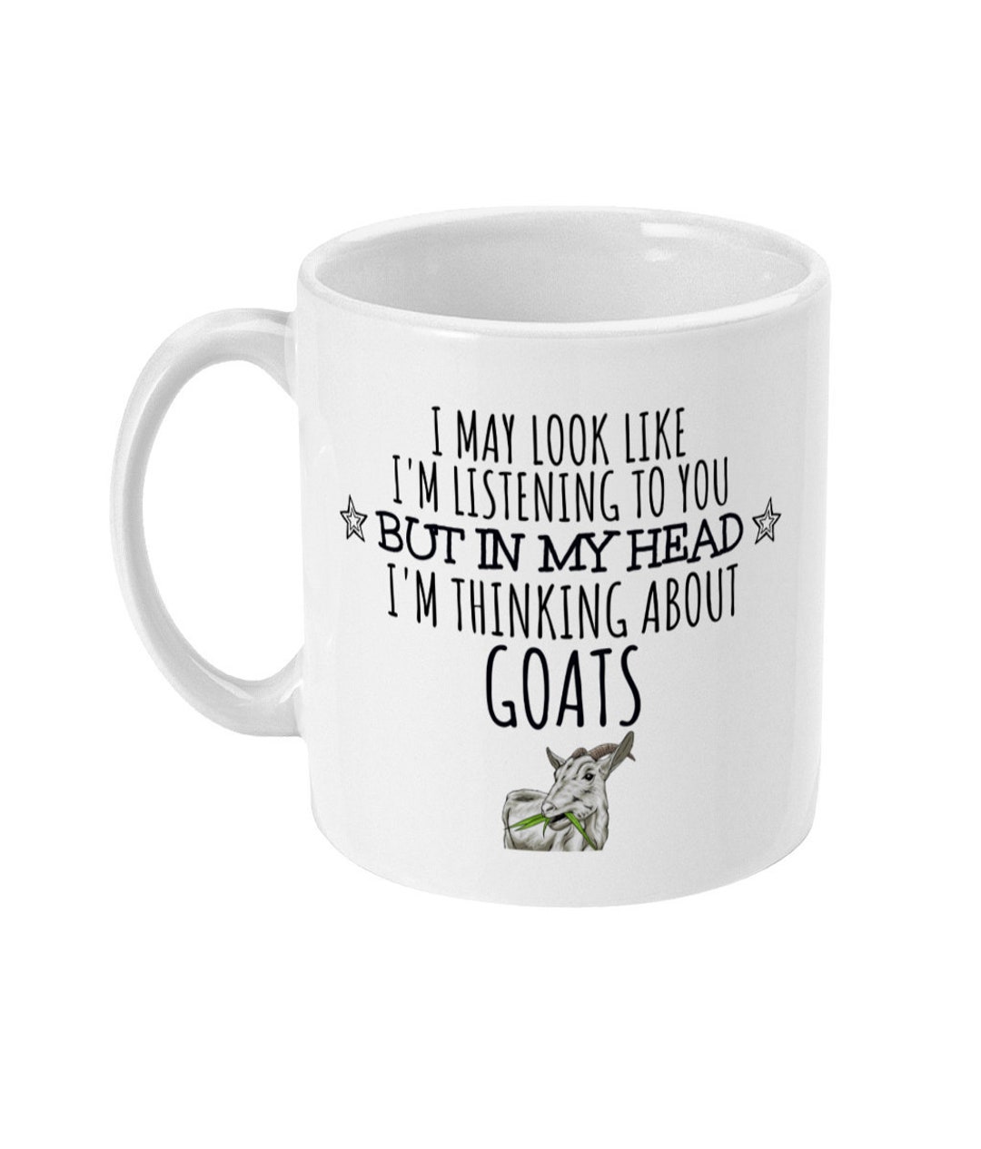 Regalo de cabra, taza de cabra, regalo amante de la cabra, pensando en ...