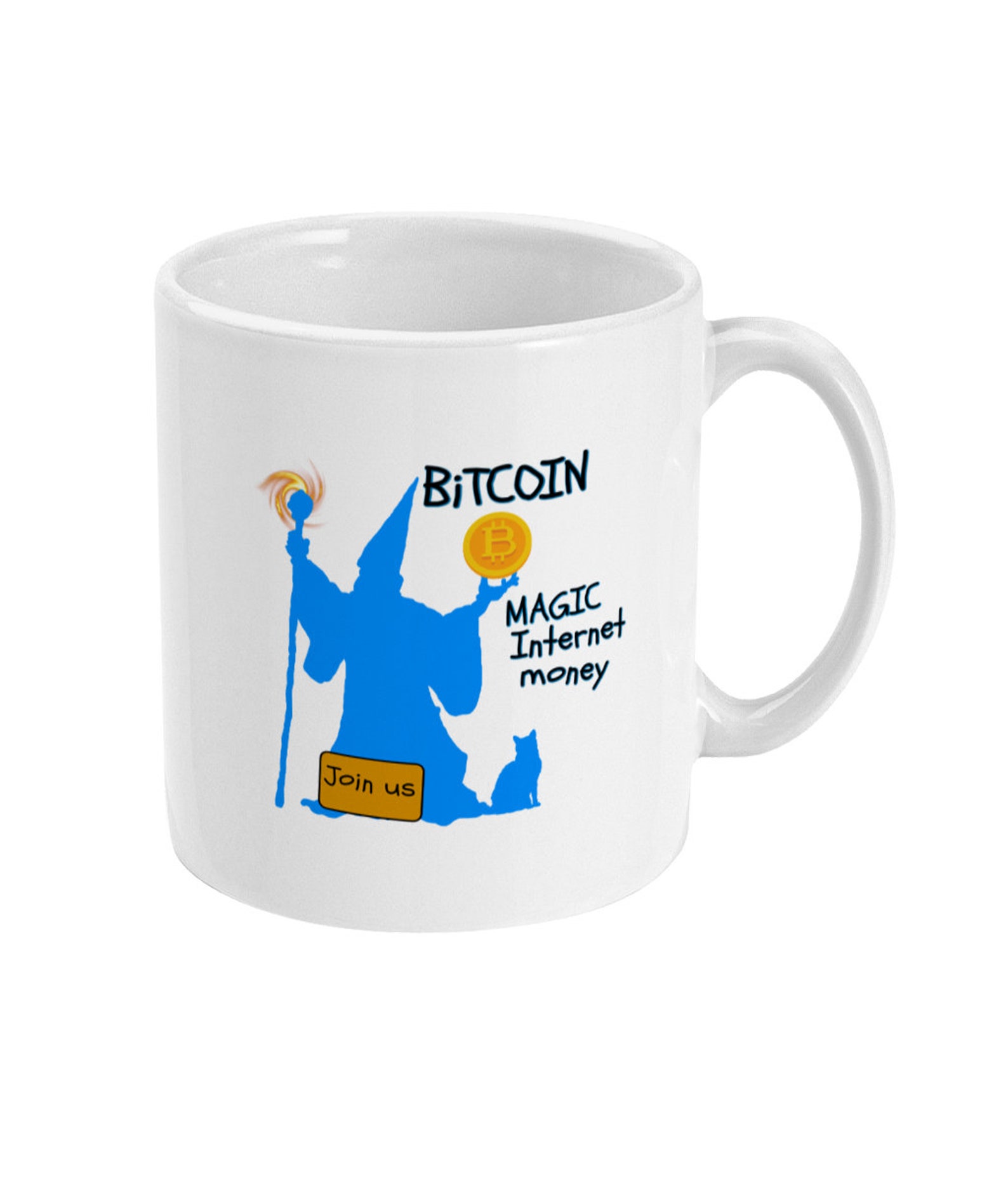 Bitcoin Magic Internet Money Bitcoin Mining Coffee Mug - Etsy UK