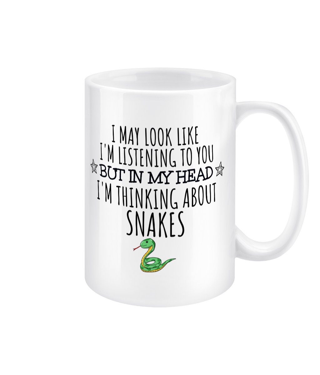 Snake Gift Snake Mug Funny Snake Gifts Snake Gifts for Him - Etsy