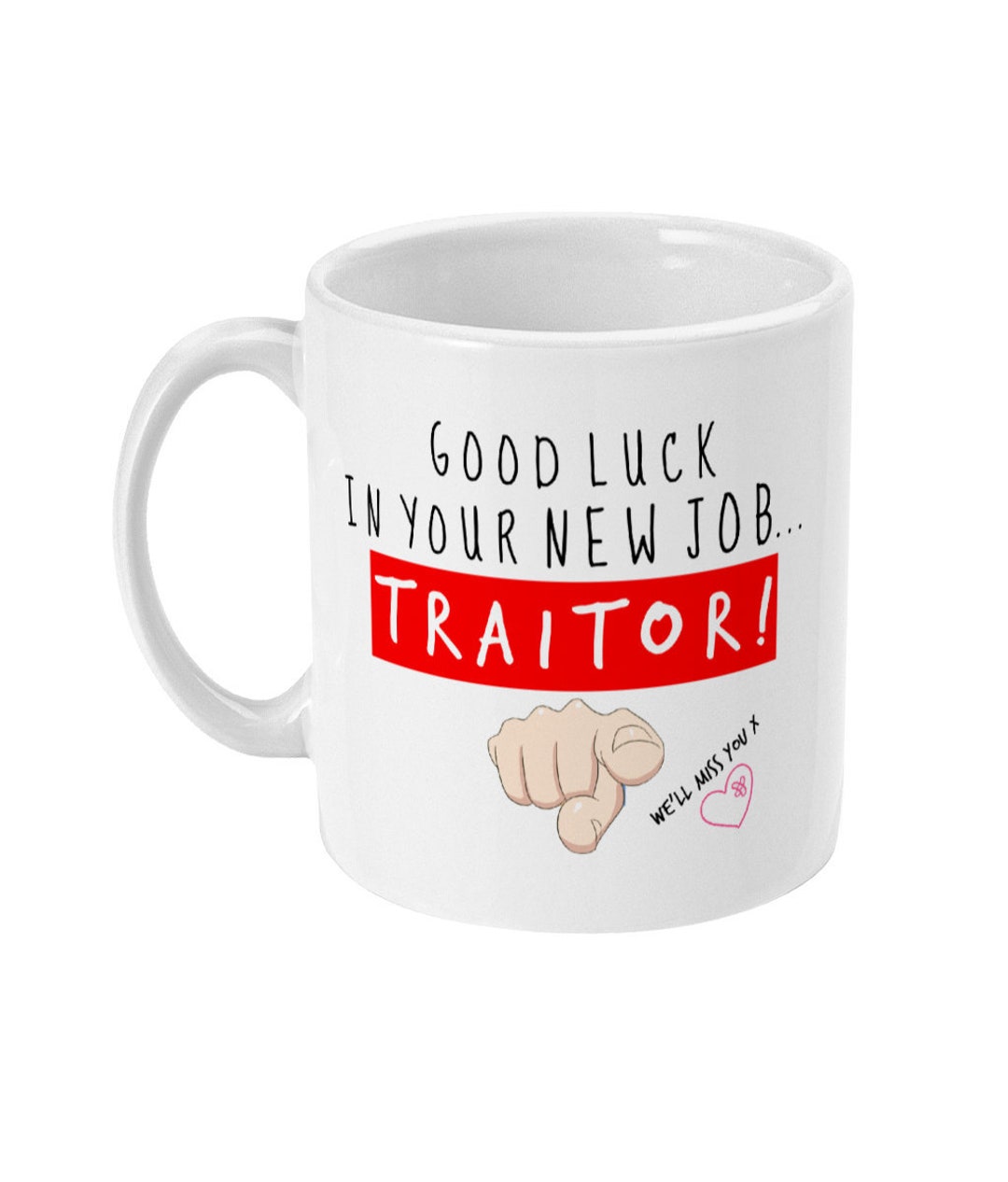 Traitor Mug, Work Leaving Gift, Good Luck in New Job, Funny Leaving ...
