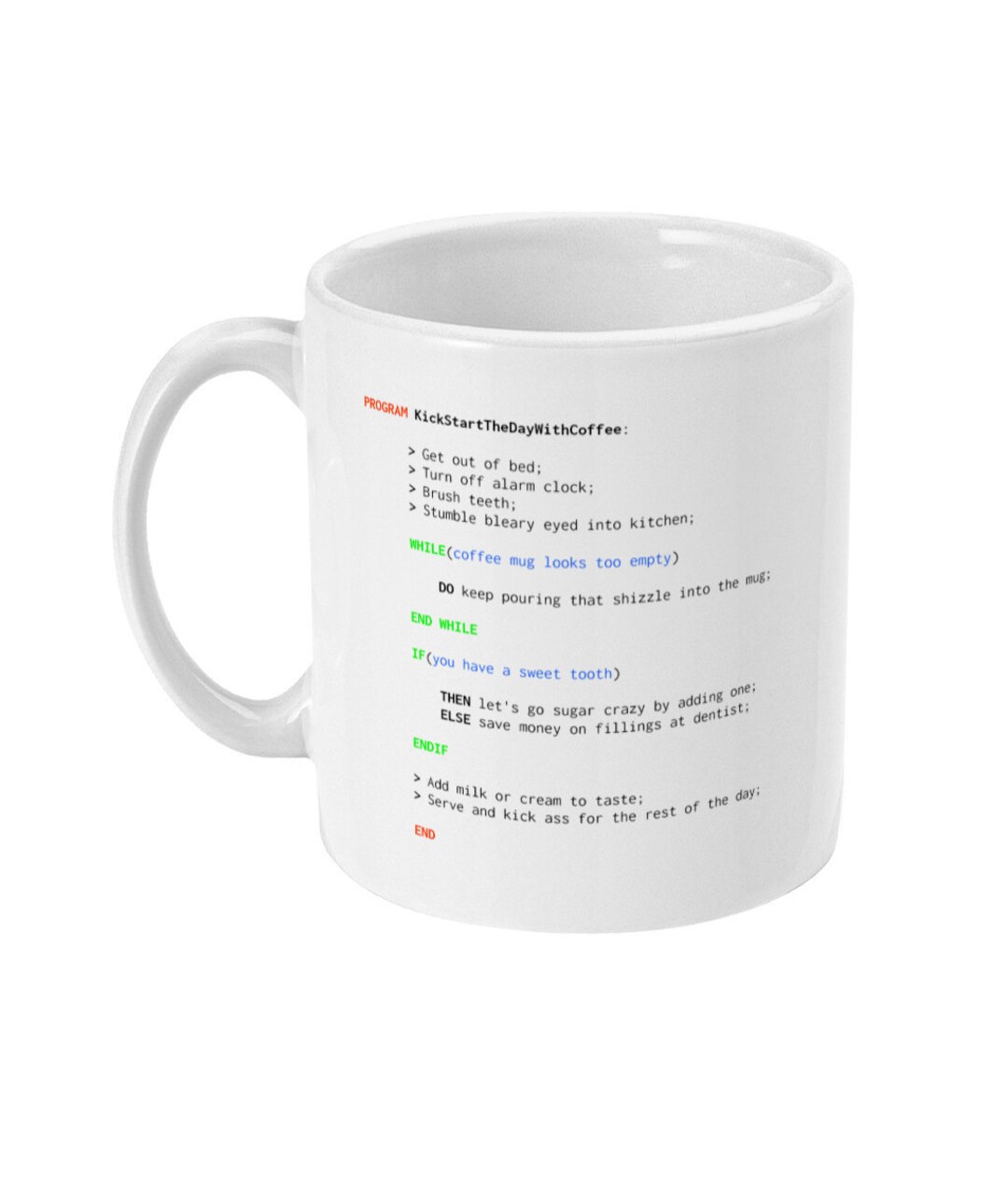 Coffee Code Make Coffee Computer Programmer Mug Coder T Coding Nerd Geek Funny 5943