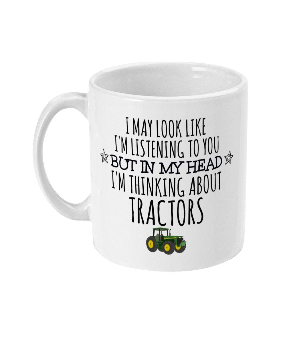 Tractor Mug Tractor Gift Funny Tractor Mug Gift for Farmer | Etsy