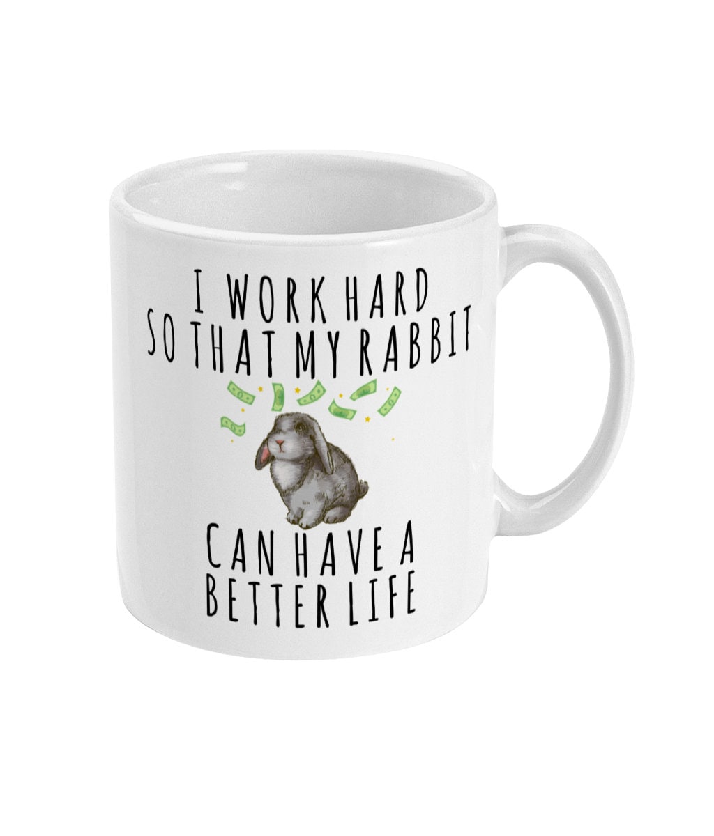 Rabbit Gift Rabbit Mug Rabbit Lover Gift Pet Rabbit Owner | Etsy UK