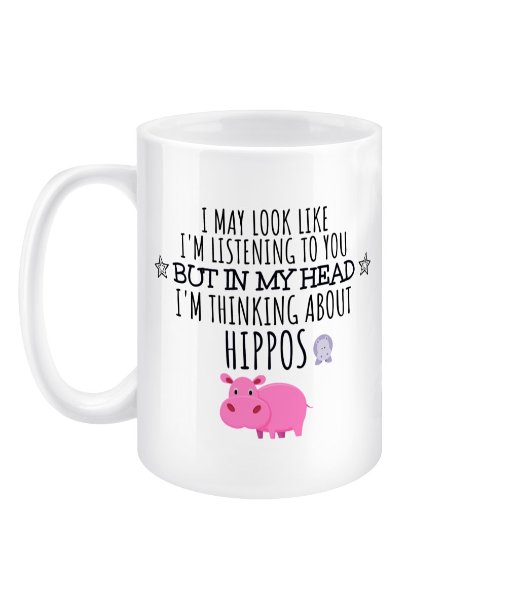 Hippo Gift Hippo Mug Hippo Lover Gift Funny Hippo Gifts for - Etsy