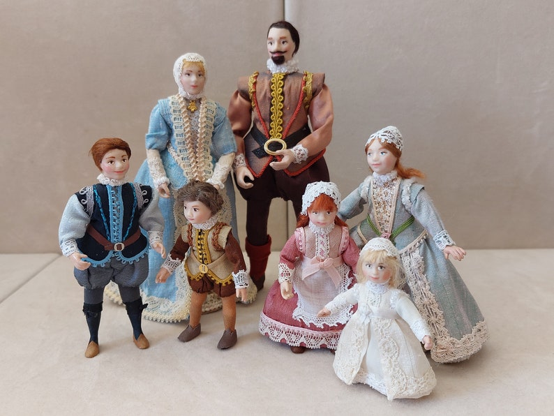 1/12 Tudor Merchant Family - Etsy