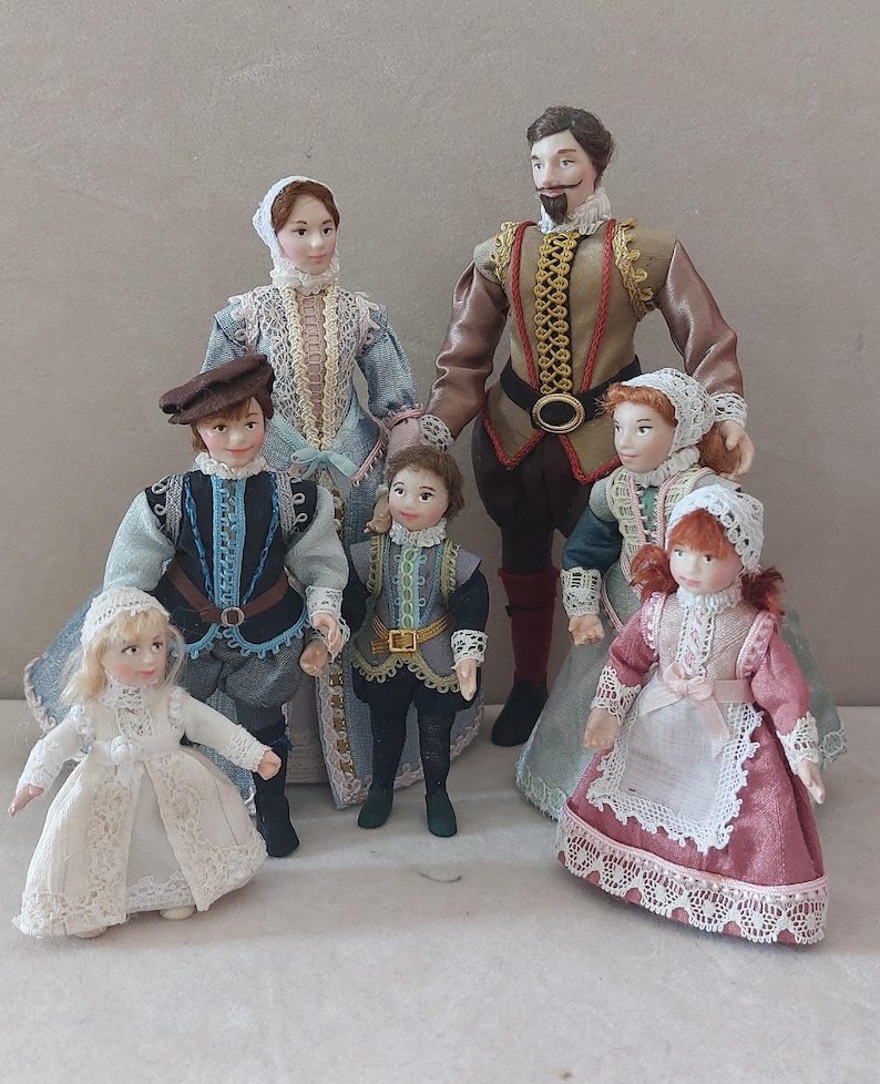 1/12 Tudor Merchant Family - Etsy