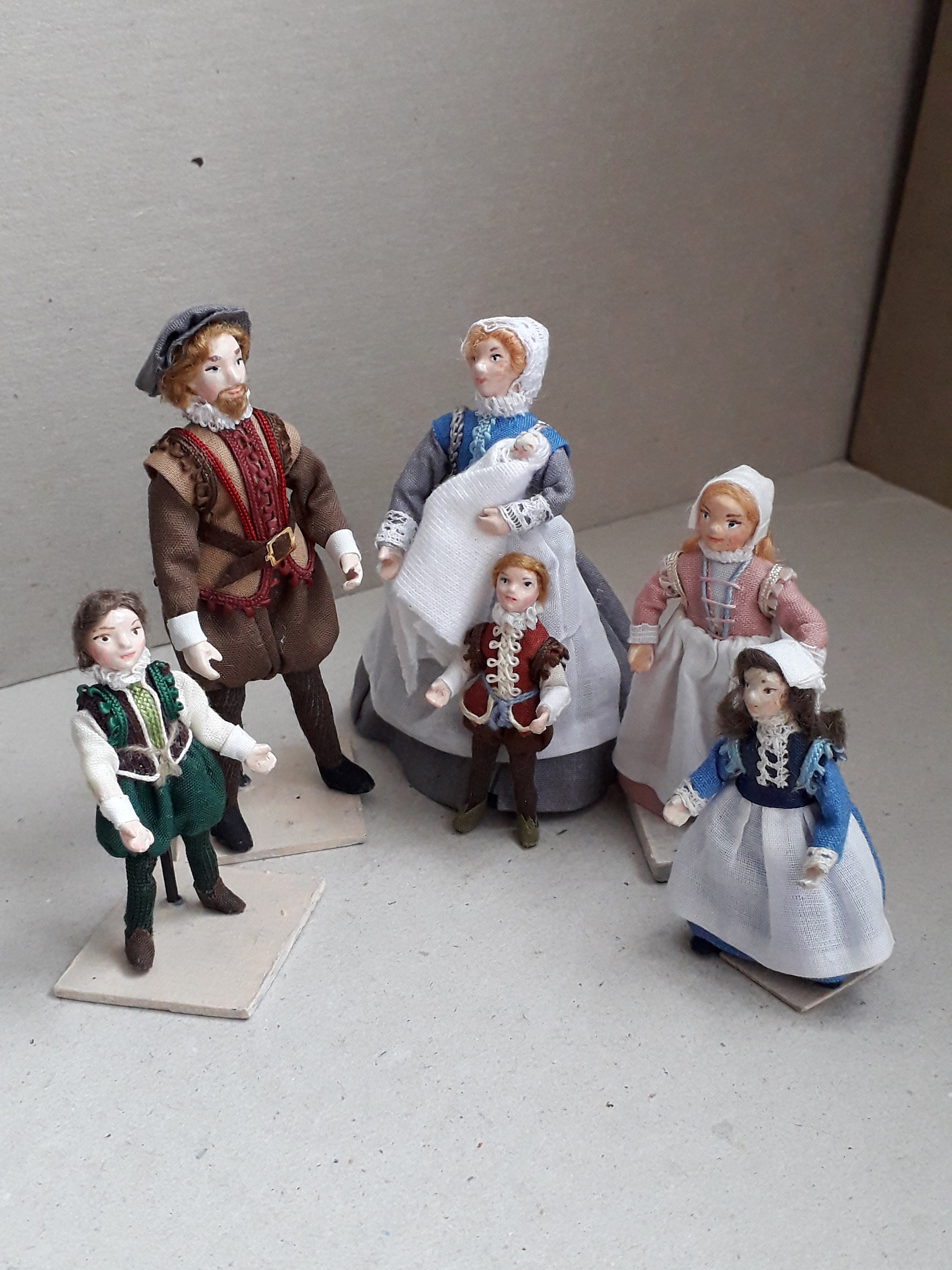 1/24 Scale Tudor Dolls - Etsy