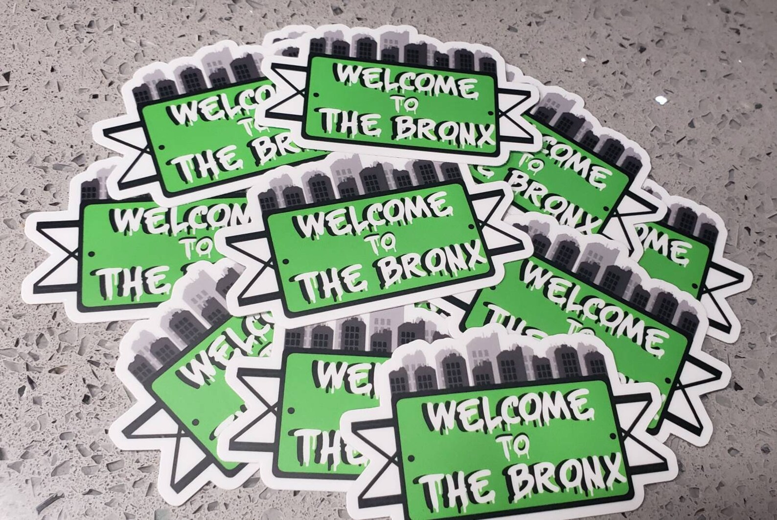 Welcome to the Bronx Sticker - Etsy