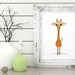Baby Giraffe Nursery Printable Wall Art Cute Giraffe Poster - Etsy