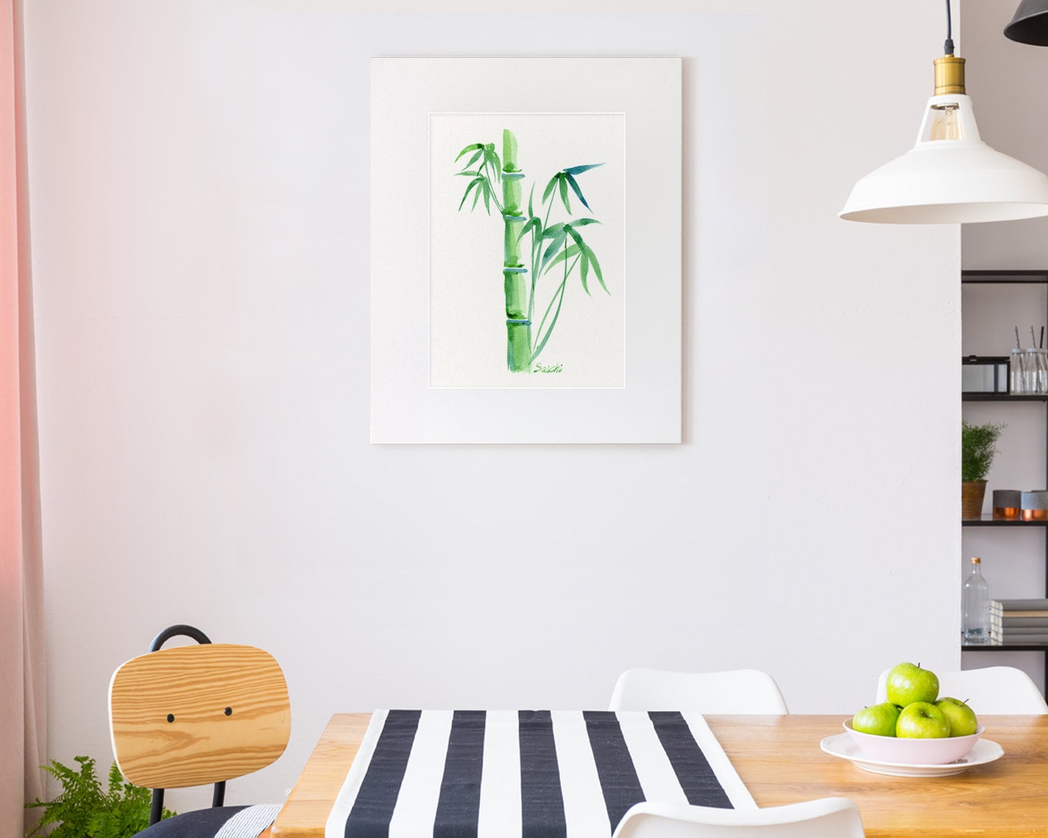 Bamboo Printable Wall Art Chinese Painting Japanese Ink Asian Art Drawn ...