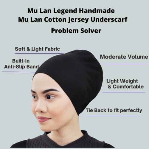 Cotton Lace Volumizer Under Scarf Shawl Wrap Turban Chemo Hat - Etsy