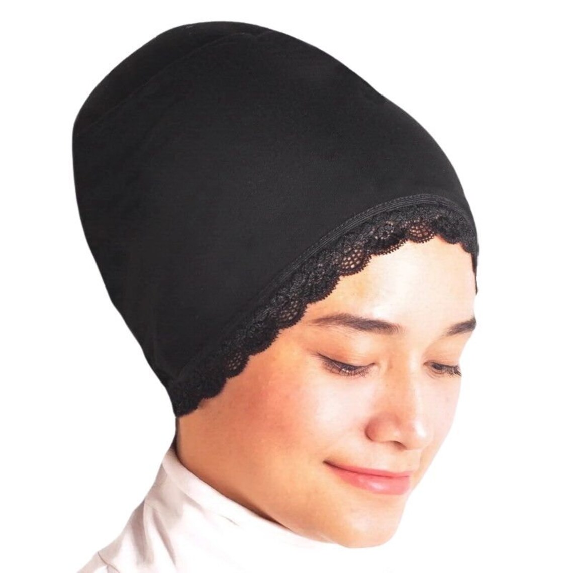 Cotton Lace Volumizer Under Scarf Shawl Wrap Turban Chemo Hat - Etsy