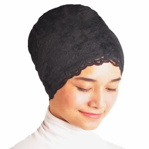 Cotton Lace Volumizer Under Scarf Shawl Wrap Turban Chemo Hat - Etsy
