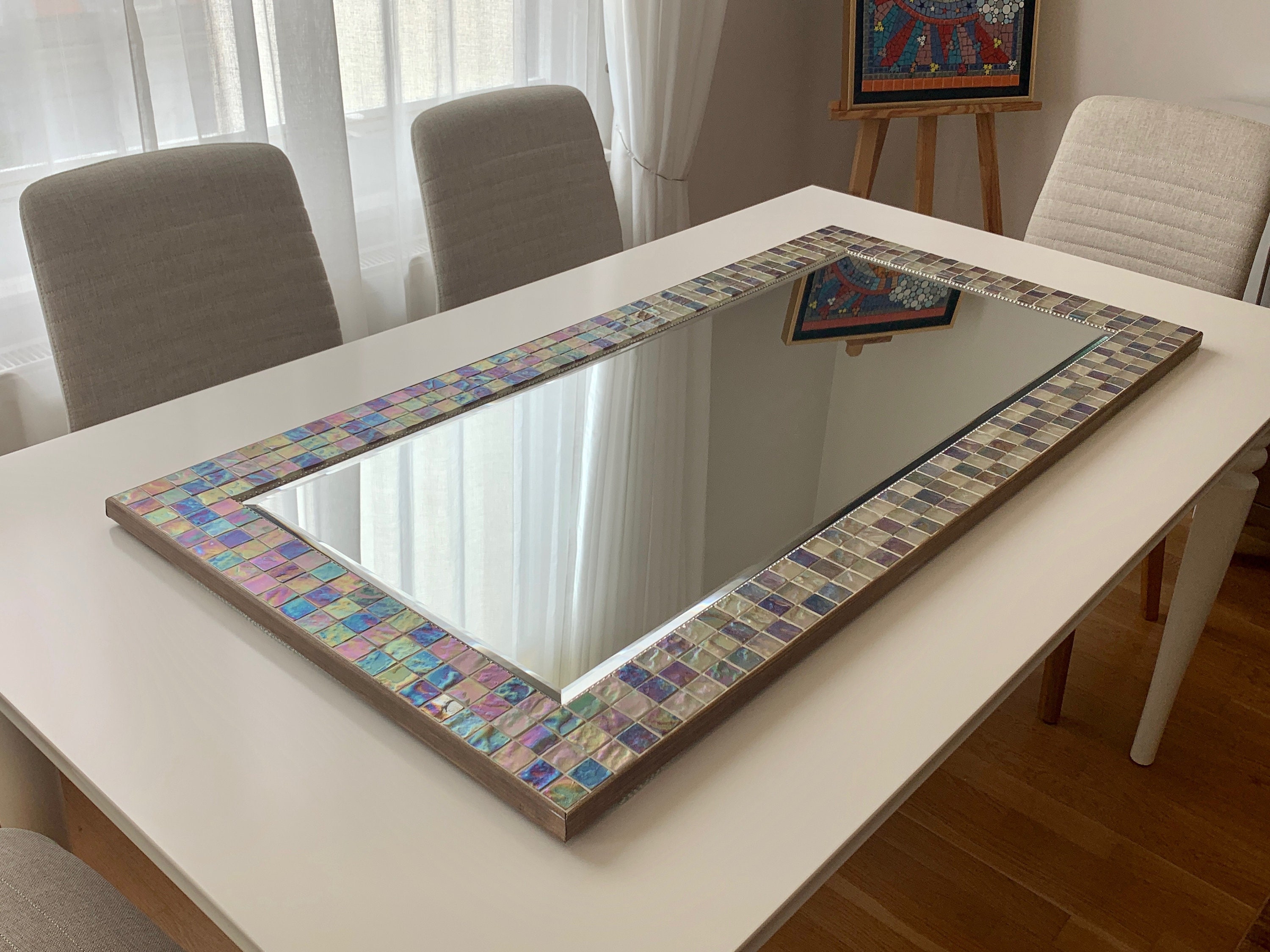 Wall Hanging Glass Mosaic Mirror order Only - Etsy