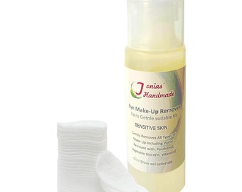 Organic Eye Makeup Remover 4oz All Natural Eye Make up Remover ...