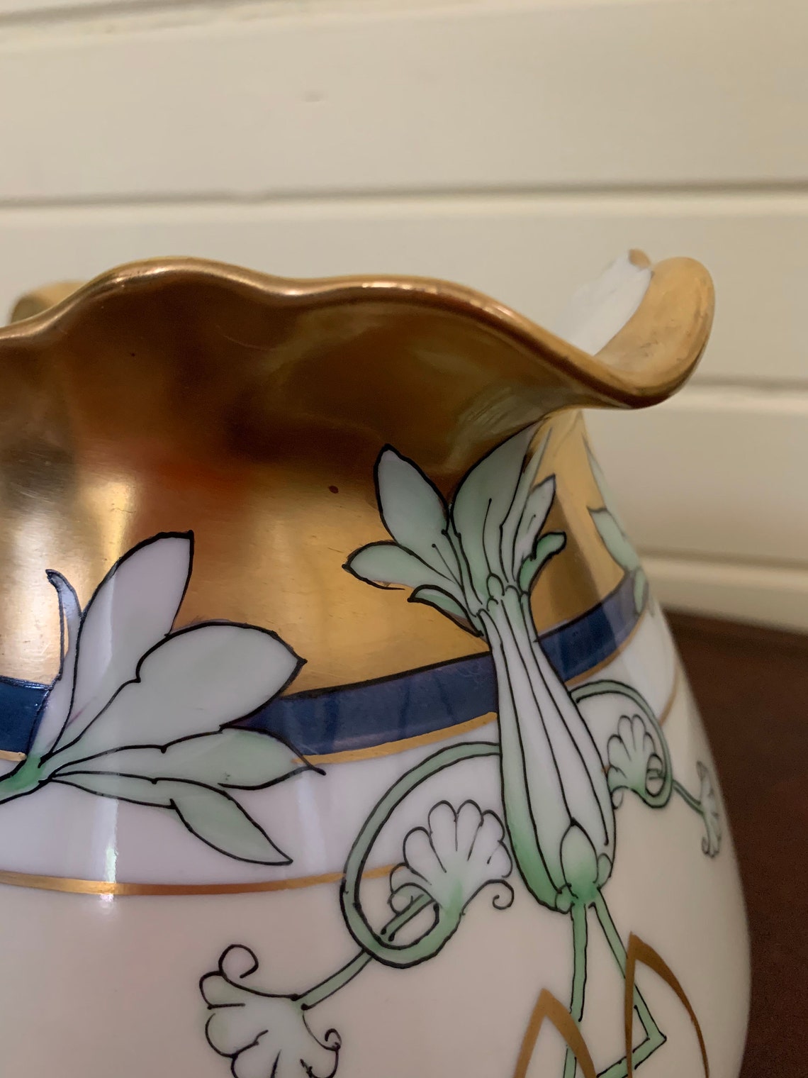 Vintage W.A. Pickard China Pitcher / Vienna Austria / Hand Painted ...