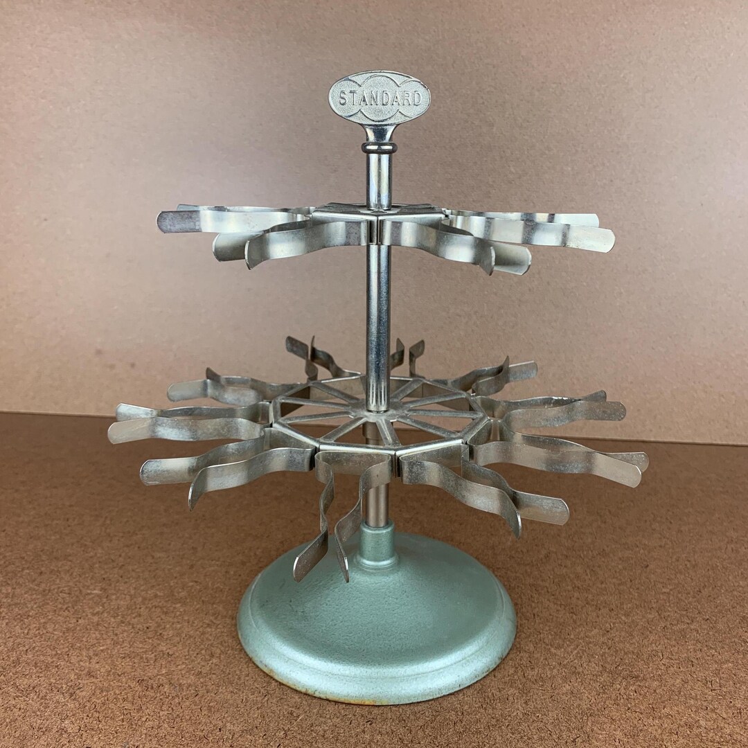 Vintage Rubber Stamp Carousel Holder / Manufactured by Standard / Two ...