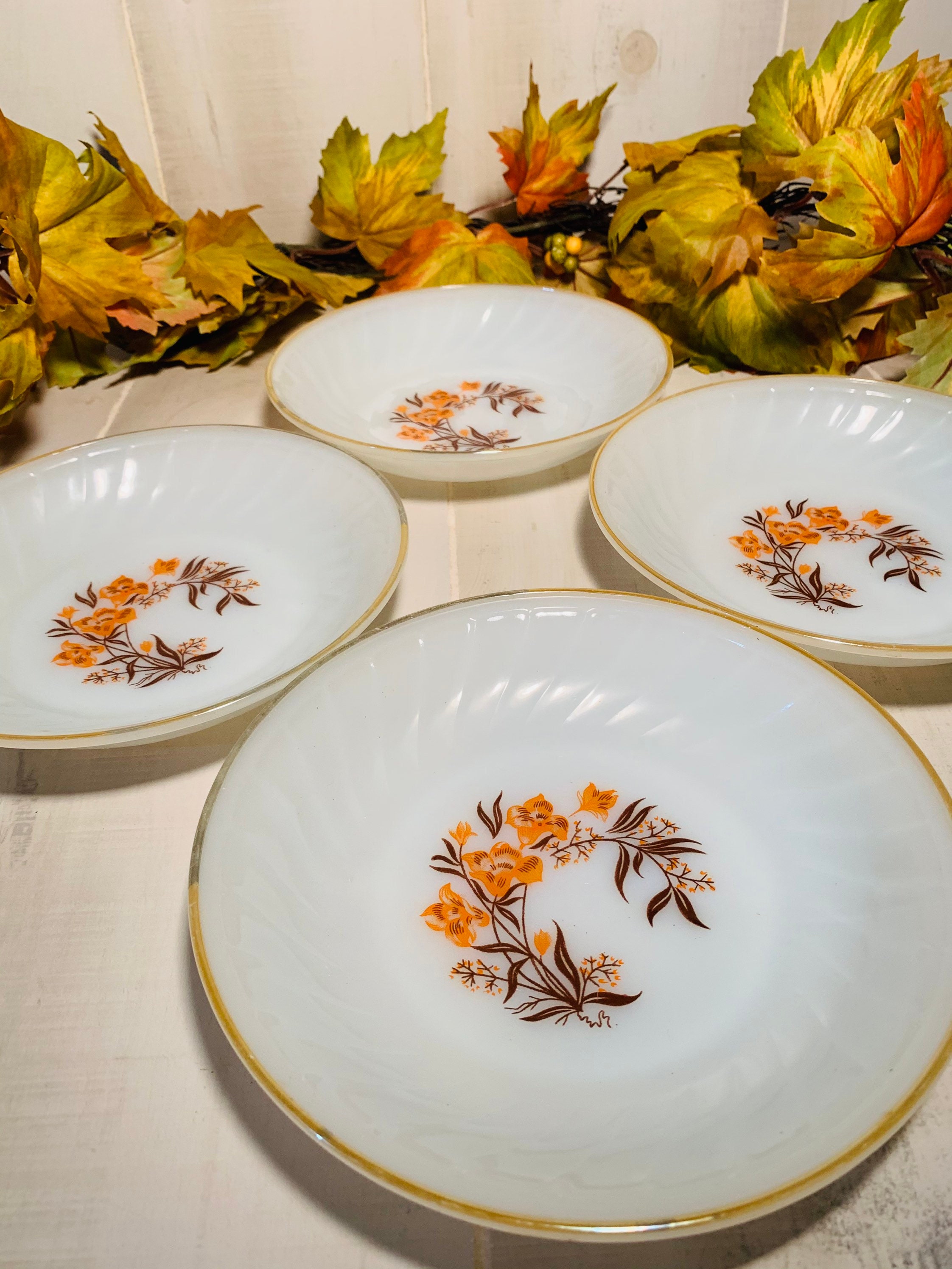 Vintage Termocrisa / 7 1/2 Inch Bowls / Set of Four 4 / - Etsy