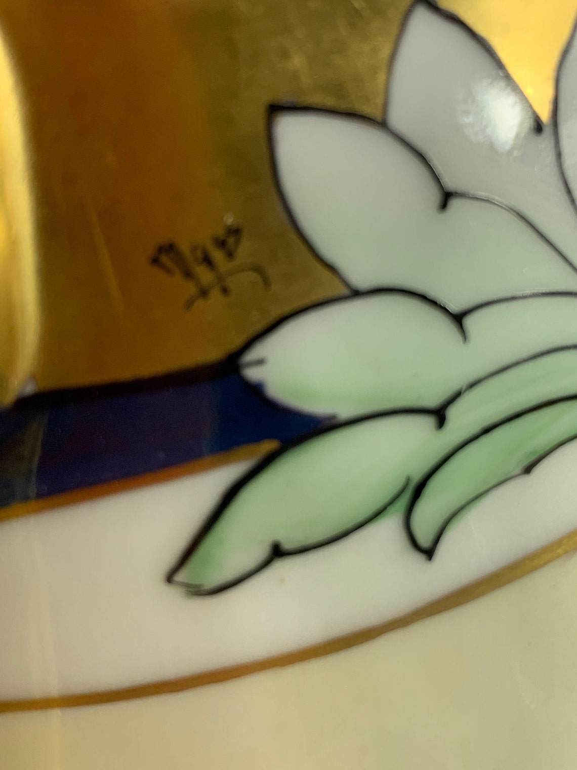 Vintage W.A. Pickard China Pitcher / Vienna Austria / Hand Painted ...