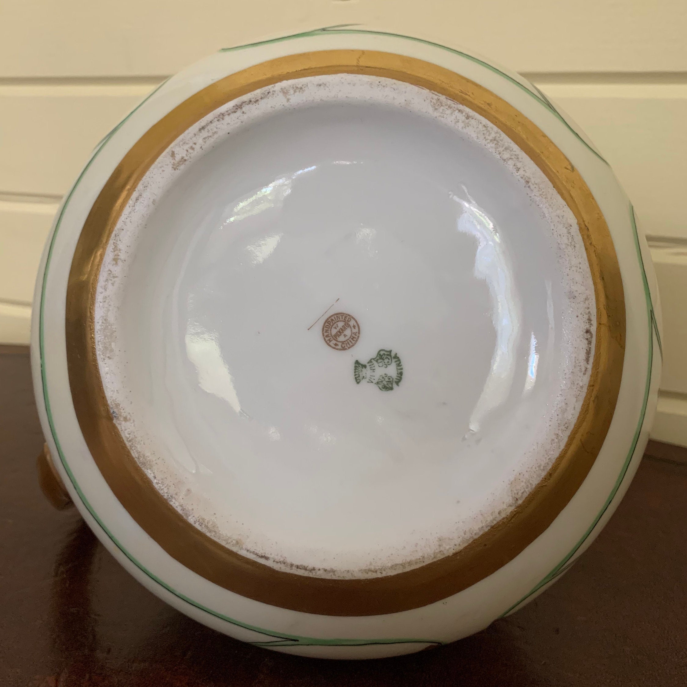 Vintage W.A. Pickard China Pitcher / Vienna Austria / Hand Painted ...