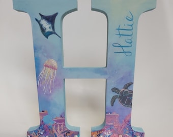 Under the Sea Letter - Etsy UK