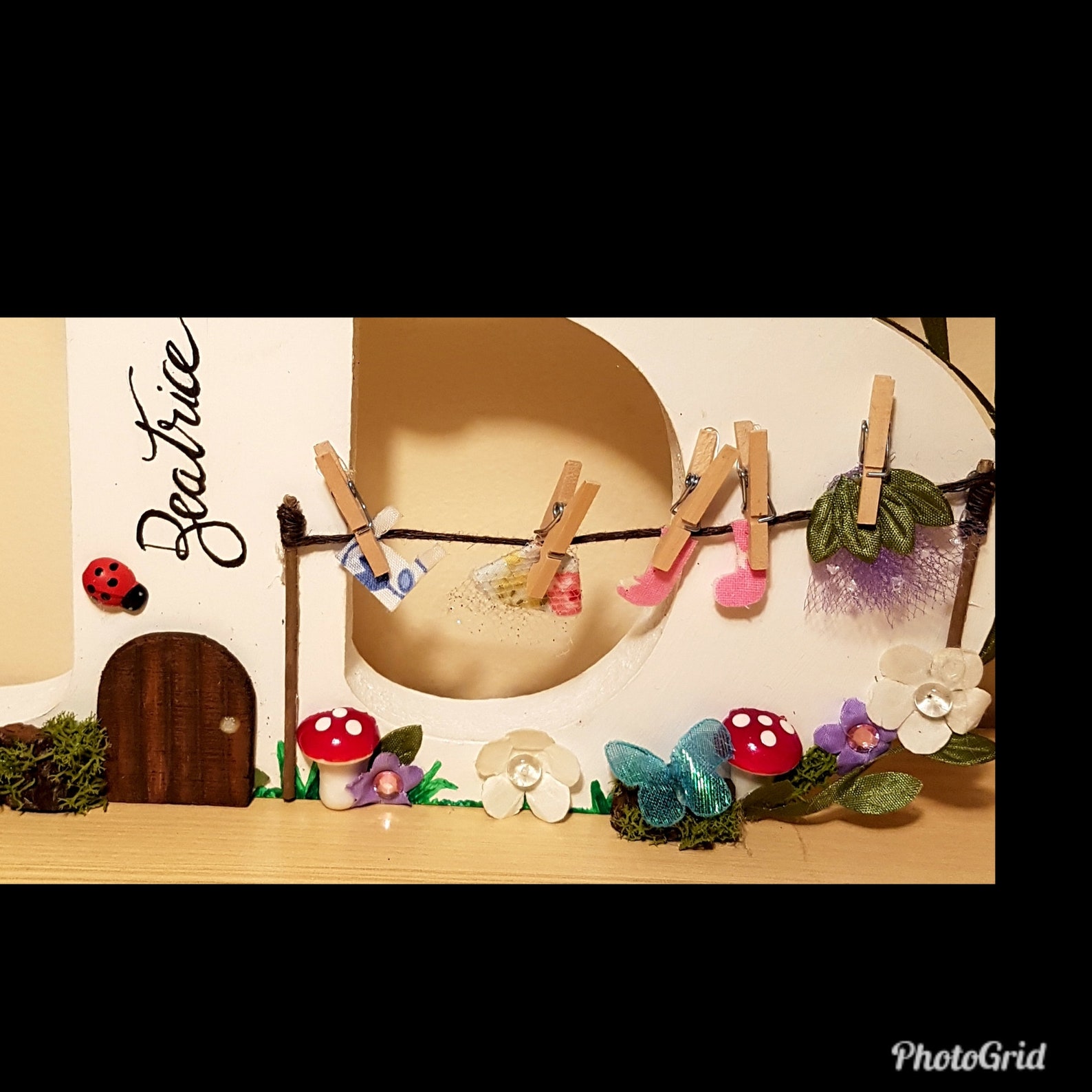 Fairy Toadstool Personalised Letter - Etsy