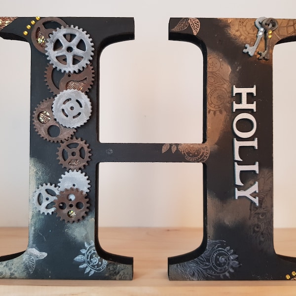 Steampunk Letters - Etsy