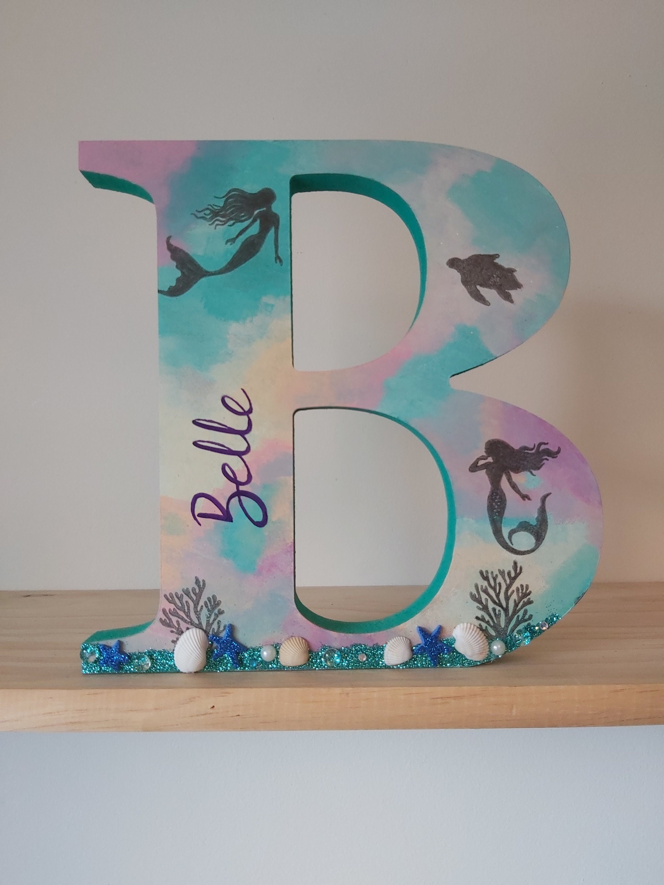 Mermaid Personalised Letter - Etsy