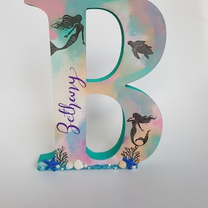 Mermaid Personalised Letter - Etsy