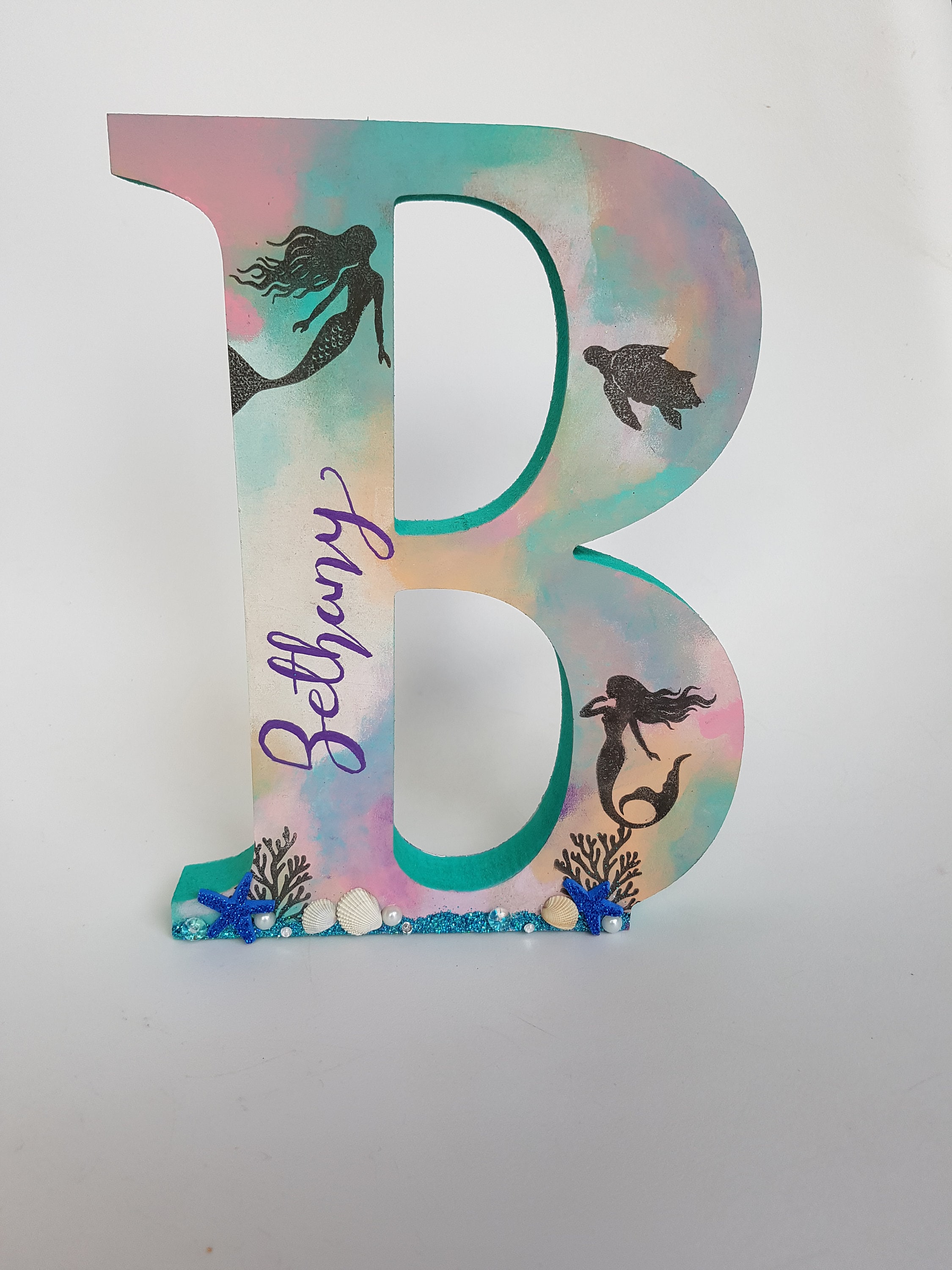 Mermaid Personalised Letter - Etsy